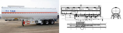 How many Litres does a fuel tanker carry? Oil Tank Trailer size ...