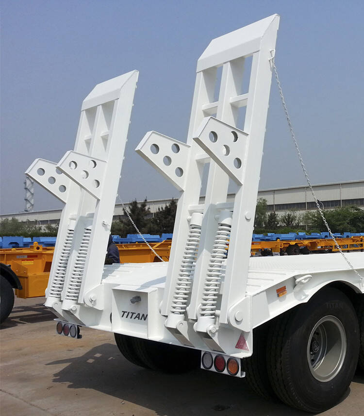 The Special Design to Ladders and Gooseneck Part of TITAN 3 Axles 60 ...