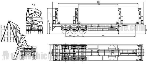40Ft Sidelifter Trailer for Sale In East Timor with Best Price