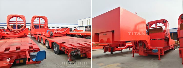 Windmill Rotor Blade Adapter Trailer will be sent to Vietnam