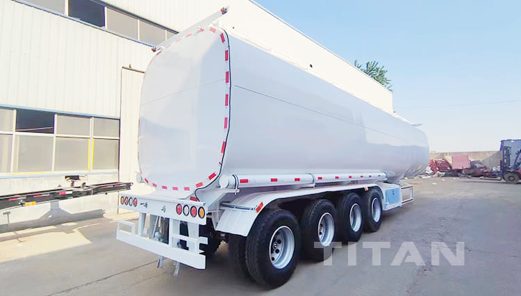 4 Axle 60000Ltrs Fuel Tanker Trailer will be sent to Mozambique
