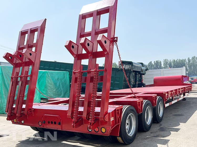 3 Lines 6 Axles Heavy Low Loader Truck Trailer for Sale in Nigeria