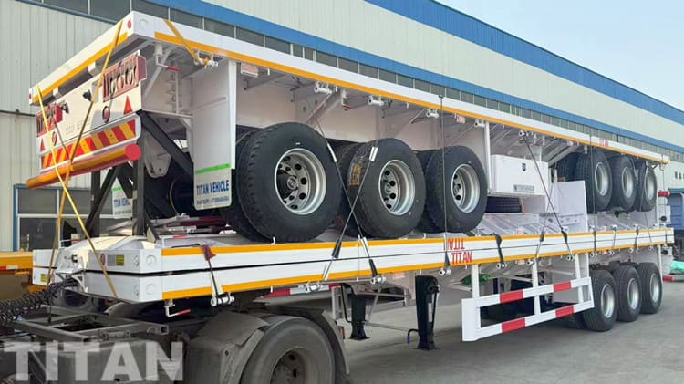 3 Axle 40 Ft Flatbed Trailer for Sale in Jamaica