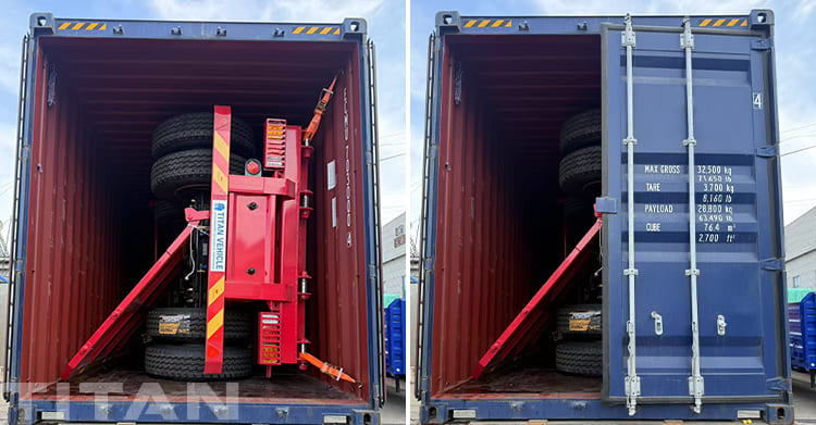 Heavy Duty Hydraulic Dump Trailers for Sale in Mexico