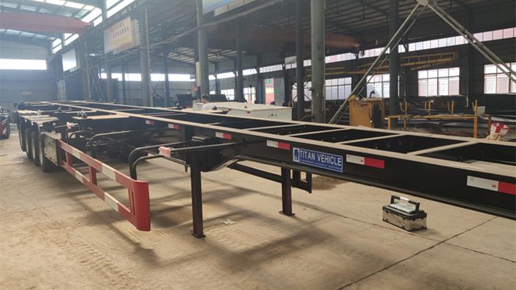 4 Axle Container Chassis Trailer