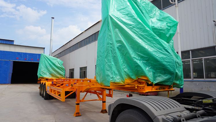 37 Ton 40 FT Side loader Trailer