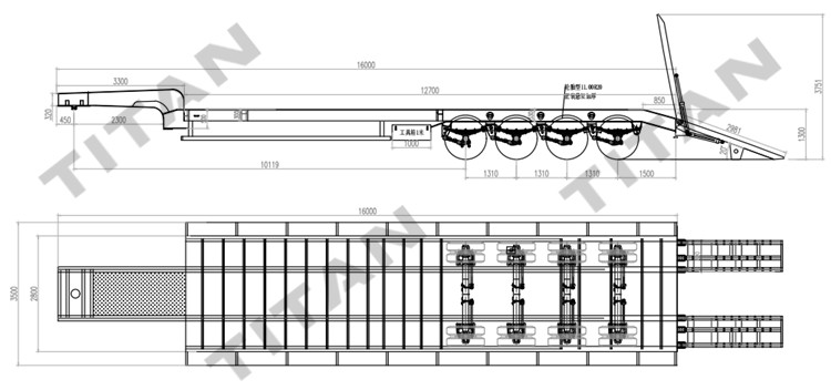 New Low Bed Trailer | Lowbed Trailer for Sale | Low Bed Semi trailer ...
