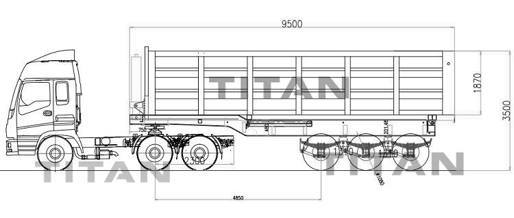 Semi Tipper Trailers for Sale - New & Used Semi Trailer Tipper Price ...