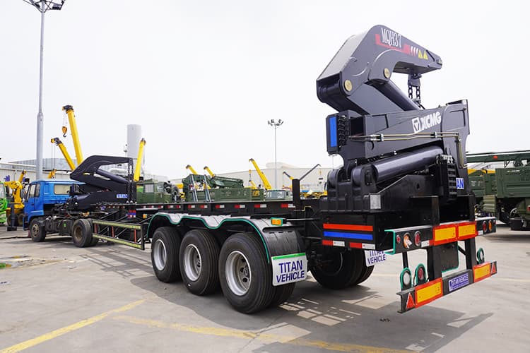 Trailer Lifter | Sideloader Trailer | Container Loading Trailer
