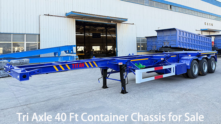 Tri Axle 40 Ft Container Chassis for Sale in Jamaica Kingston