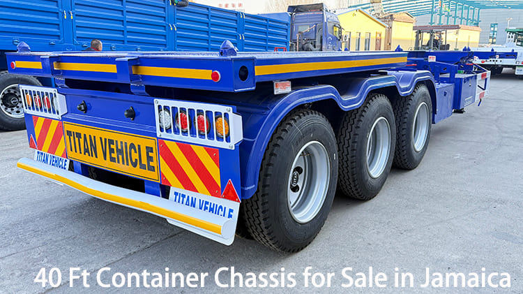 Tri Axle 40 Ft Container Chassis for Sale in Jamaica Kingston