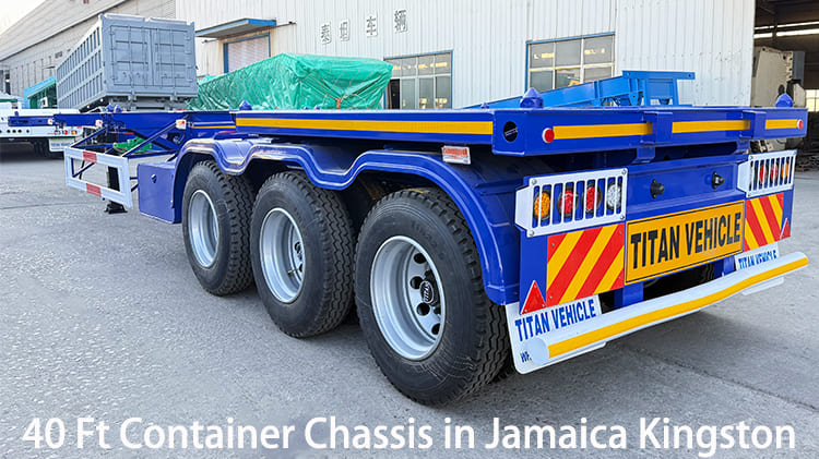 Tri Axle 40 Ft Container Chassis for Sale in Jamaica Kingston