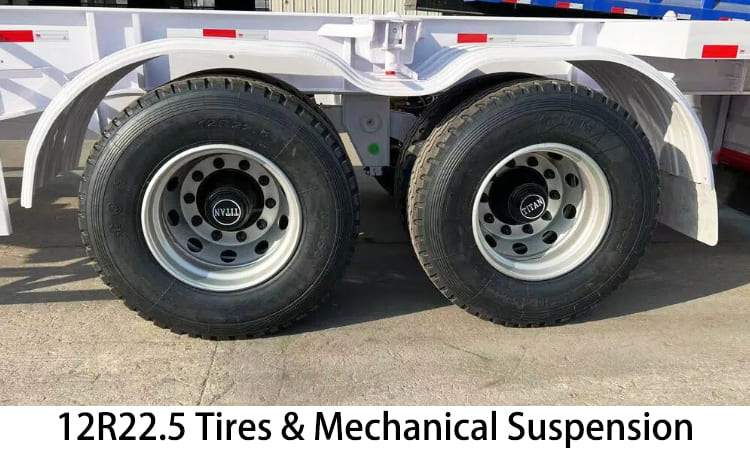 2 Axle 40Ft Intermodal Container Chassis Trailers for Sale in Jamaica