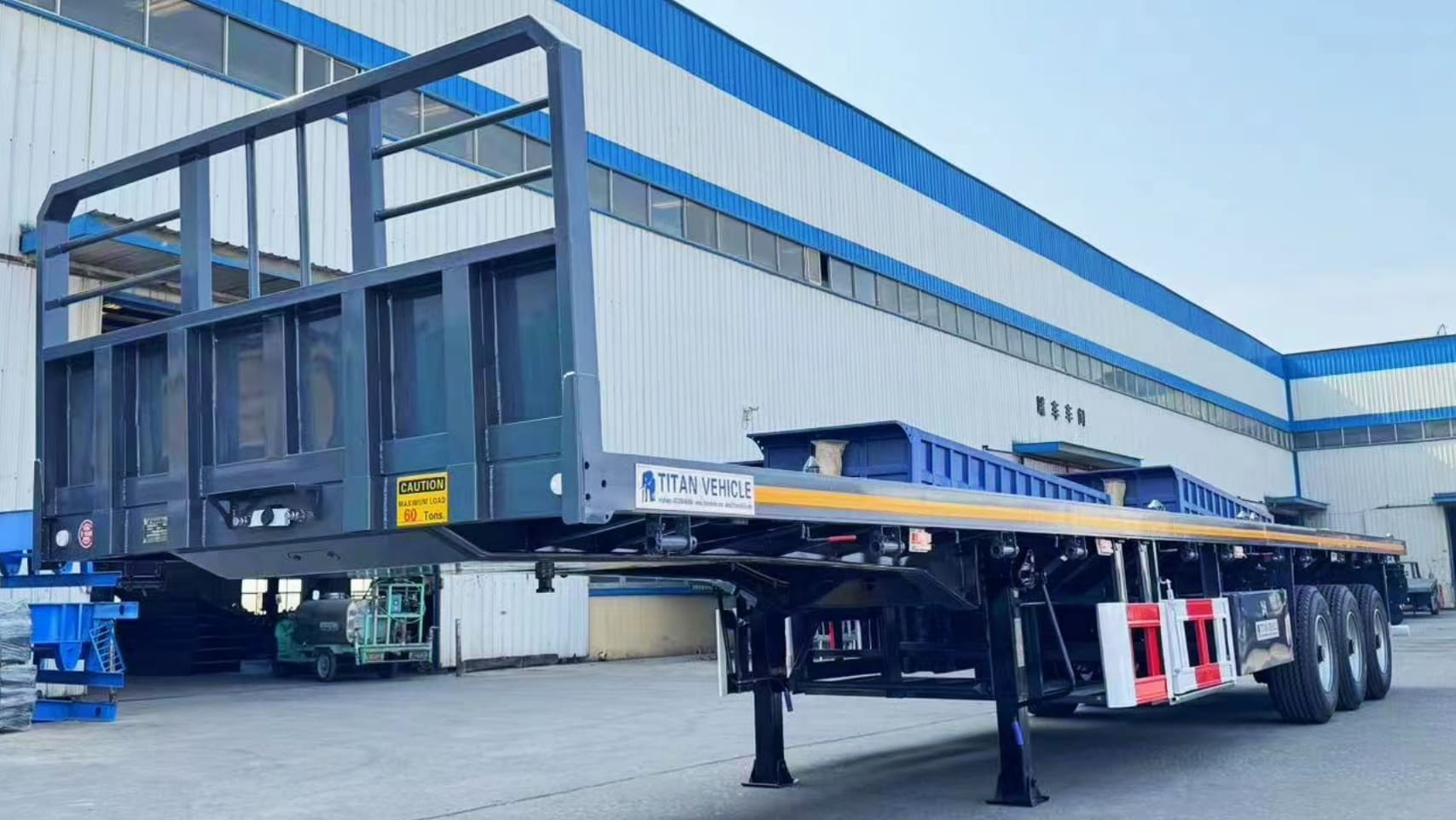 40 ft Tri Axle Flatbed Trailer for sale Prices in Cabinda Angola