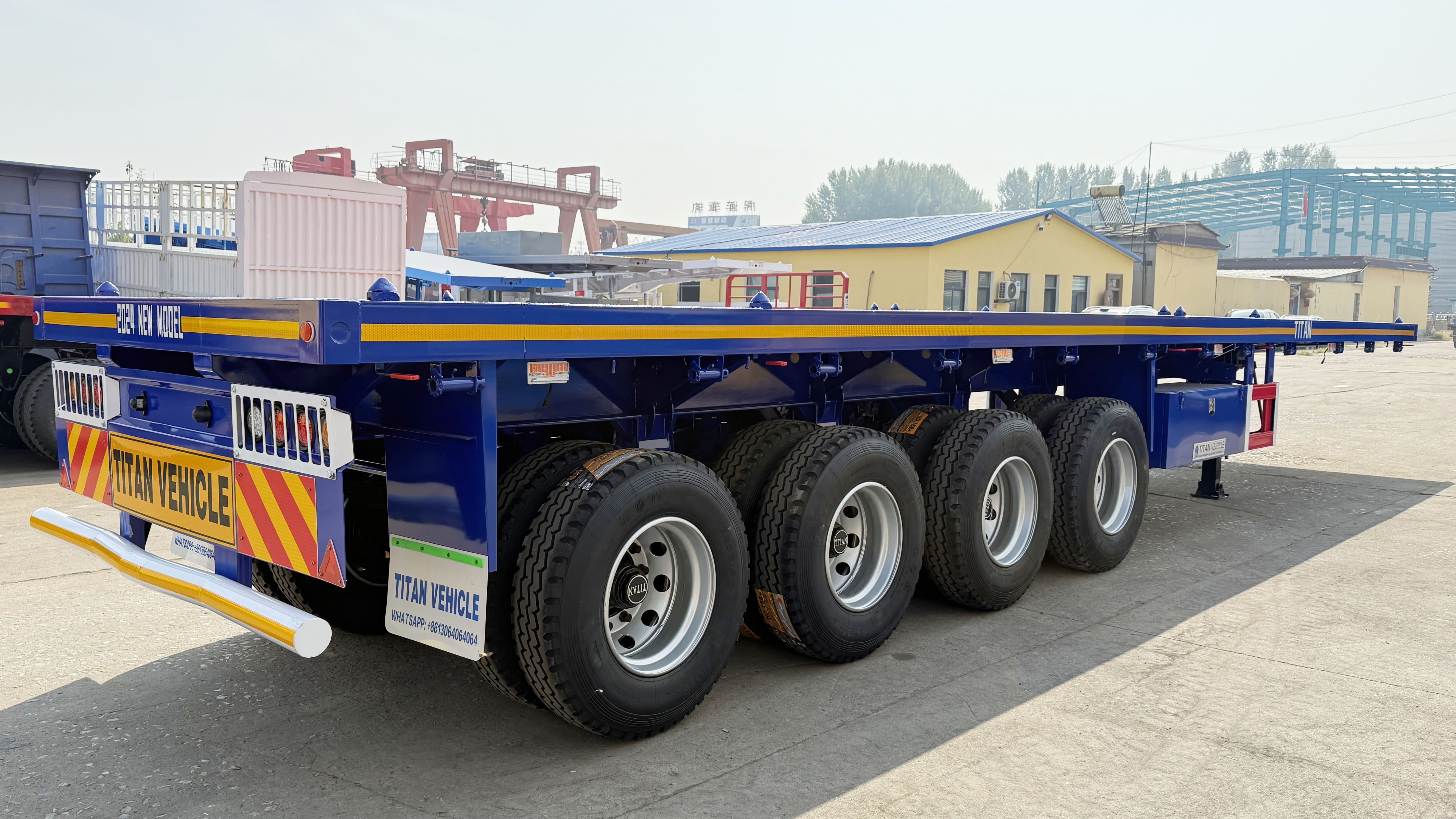 48 Ft Flatbed Trailer for Sale in Ethiopia Addis Ababa