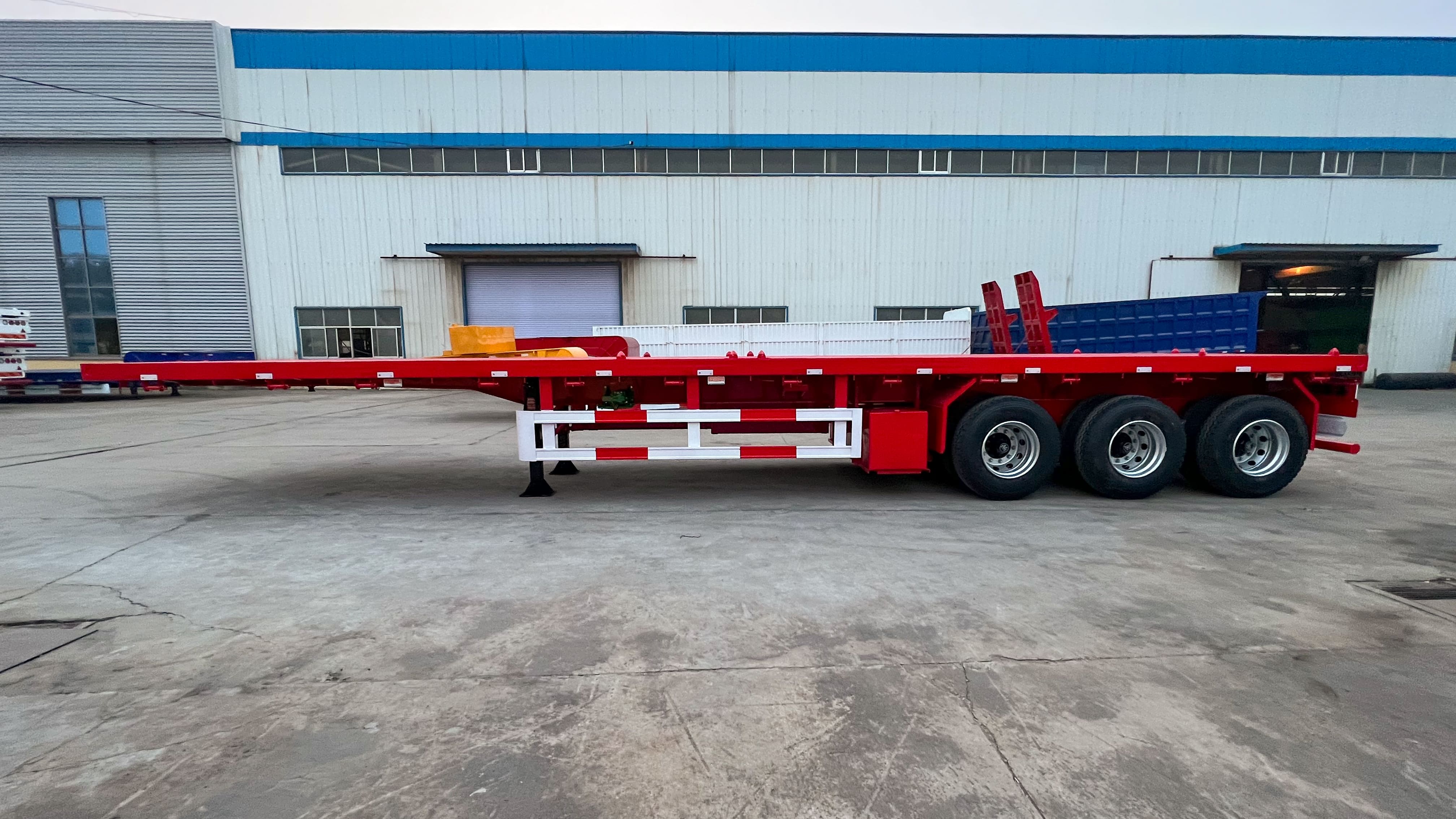 40 Foot Semi Truck Flatbed Trailer for Sale in Rwanda Kigali