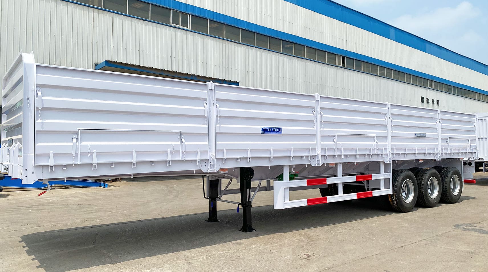 2025 China Removable Side Wall Trailer Near Me in Akassa Nigeria