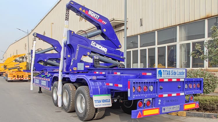 China 40Ft Container Side Loader for Sale in Papua New Papua New Guinea