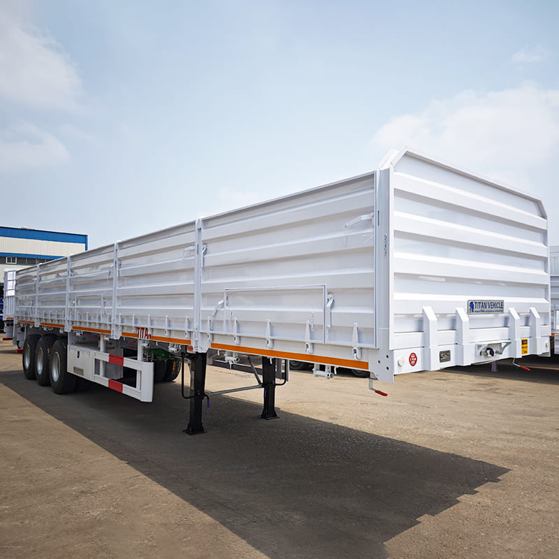 Tri Axle Dropside Semi Grain Trailer for Sale in Zimbabwe