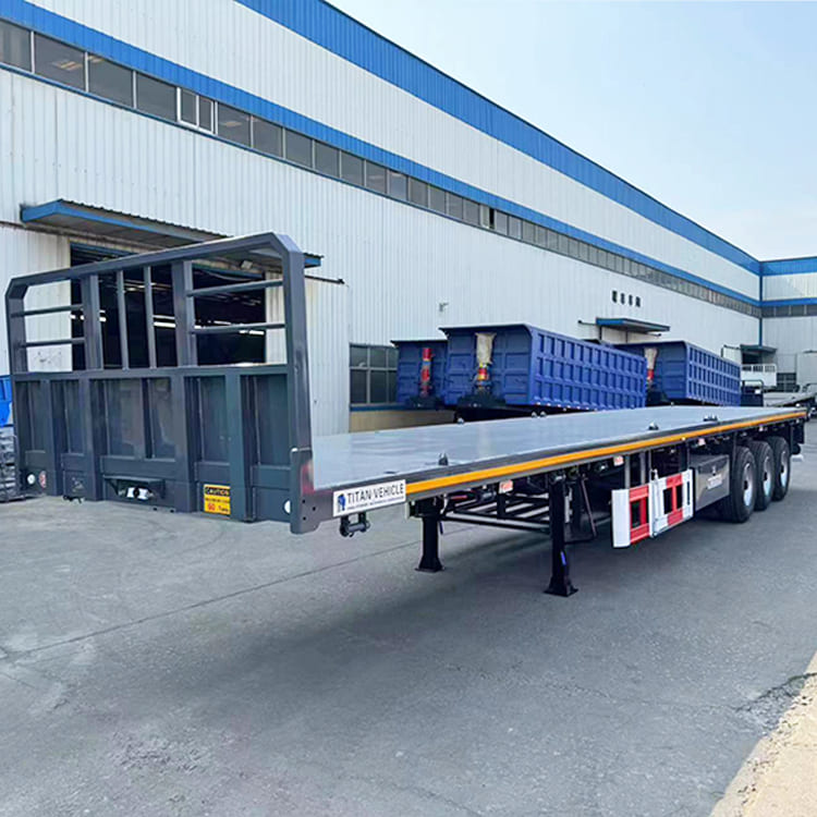 40 ft Tri Axle Flatbed Trailer for sale Prices in Cabinda Angola