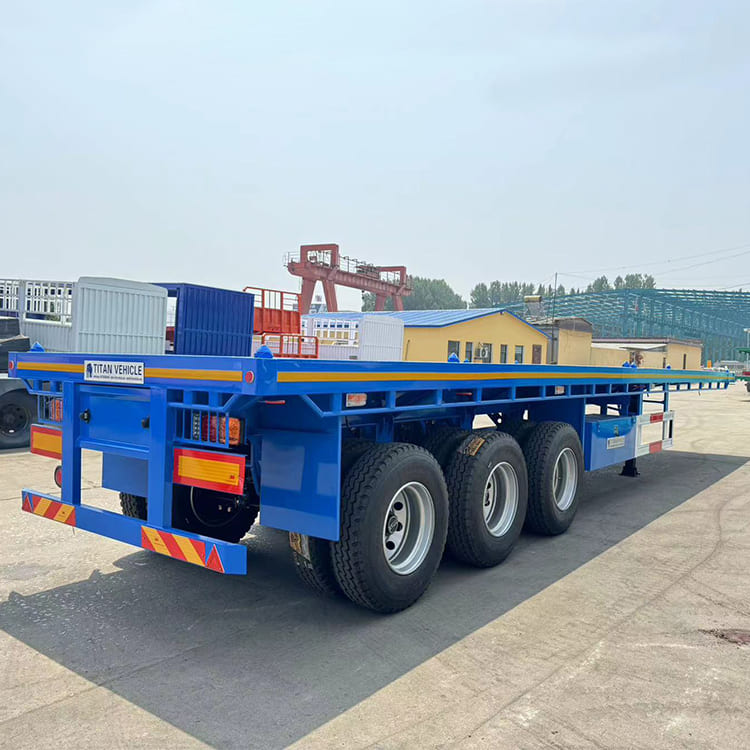 40 Feet 3 Axle Flatbed Trailer for Sale in Namibia luderitz