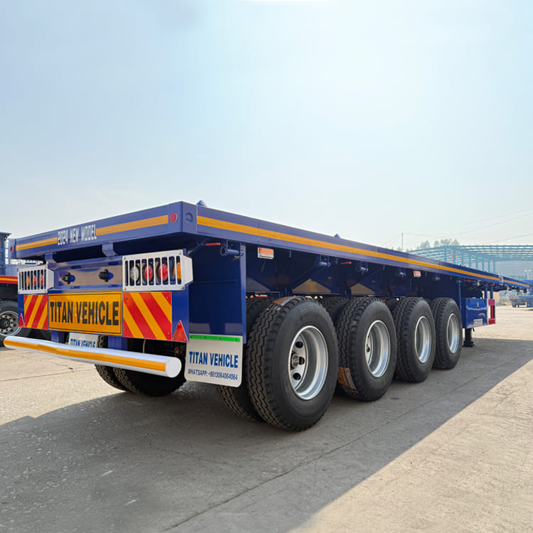 48 Ft Flatbed Trailer for Sale in Ethiopia Addis Ababa